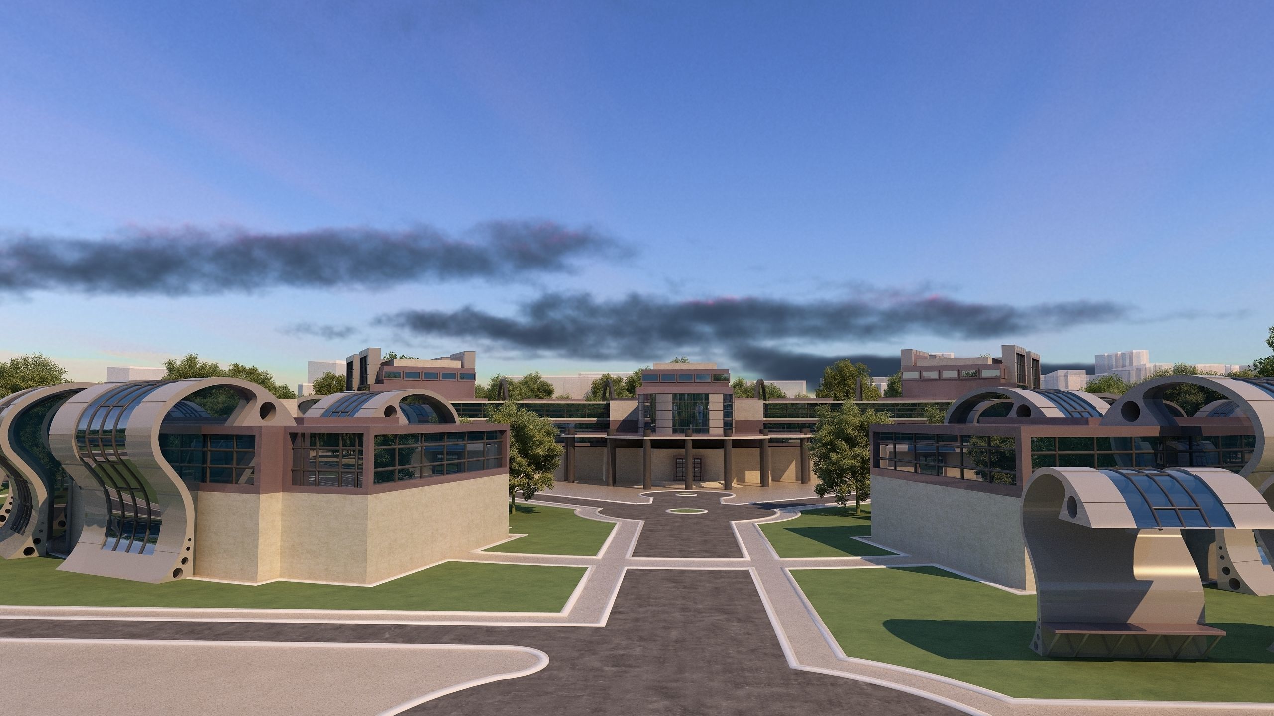 0131 - Hospital Architecture Project 3D model | CGTrader