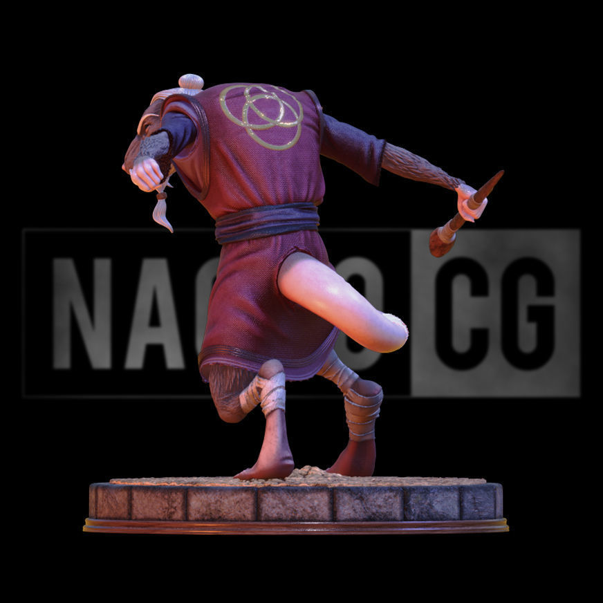 Fan Art Splinter from TMNT - Statue 3D model 3D printable | CGTrader