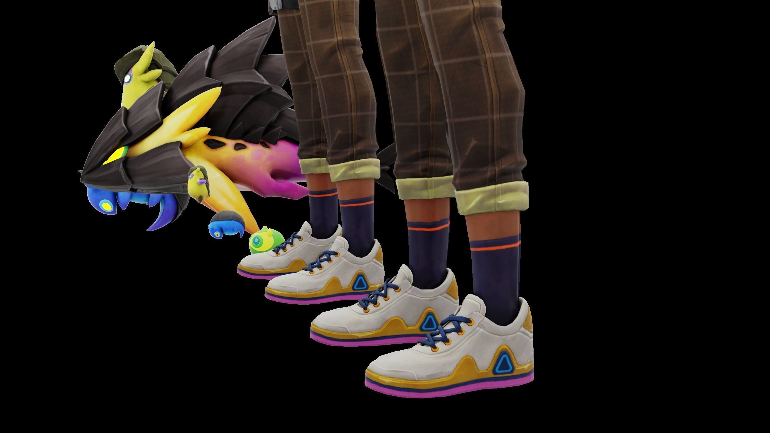 3D model Gekko from Valorant rigged with abilities VR / AR / low-poly ...