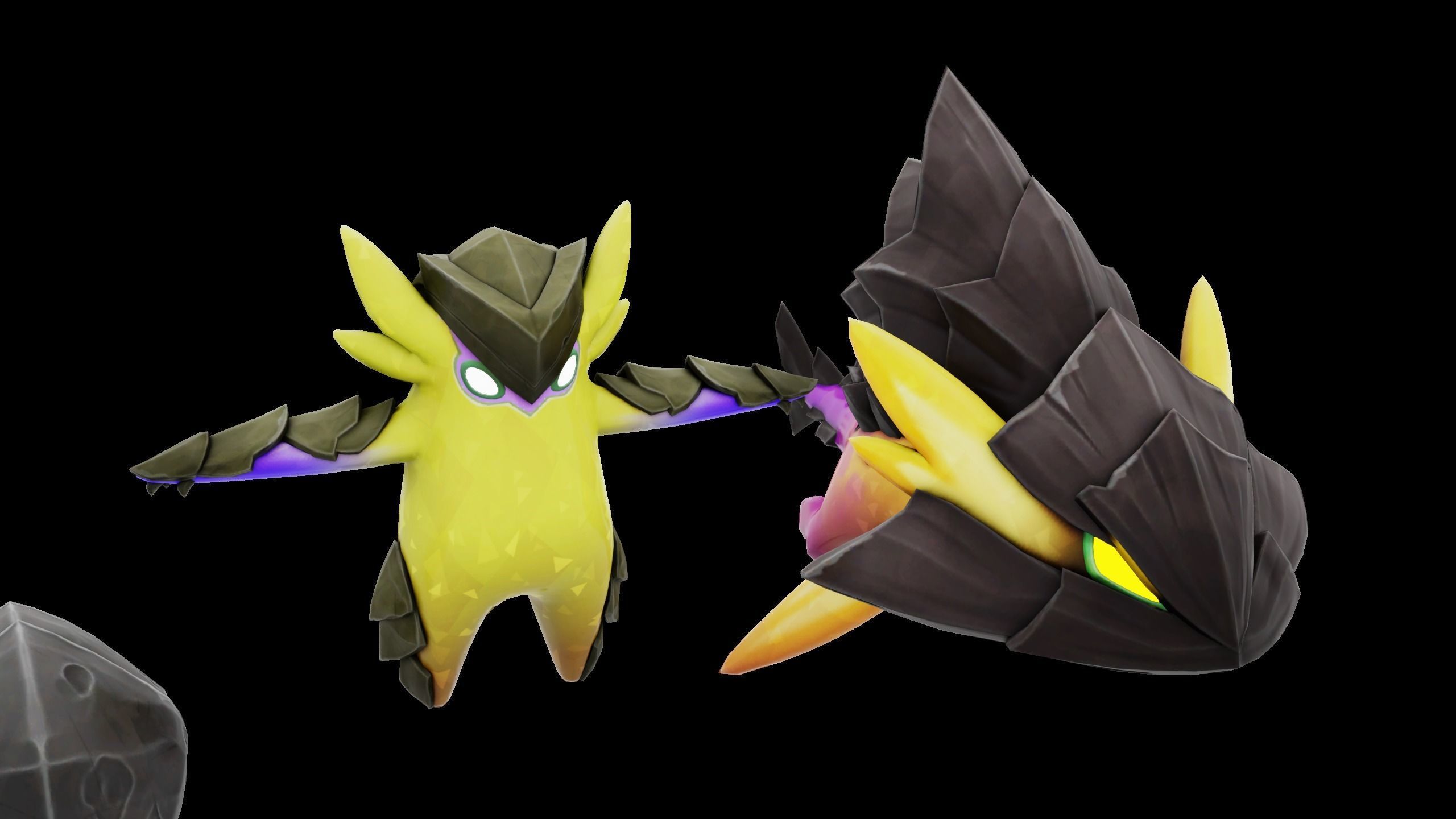 3D model Gekko from Valorant rigged with abilities VR / AR / low-poly ...