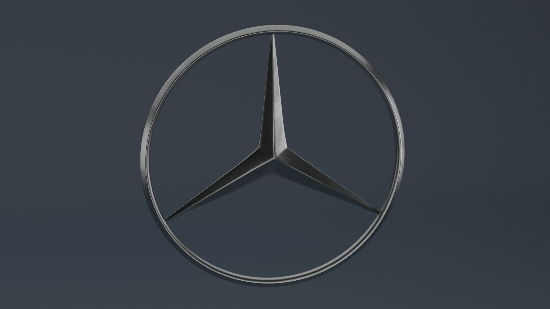 Mersedes Benz Emblem Logo 3D model | CGTrader