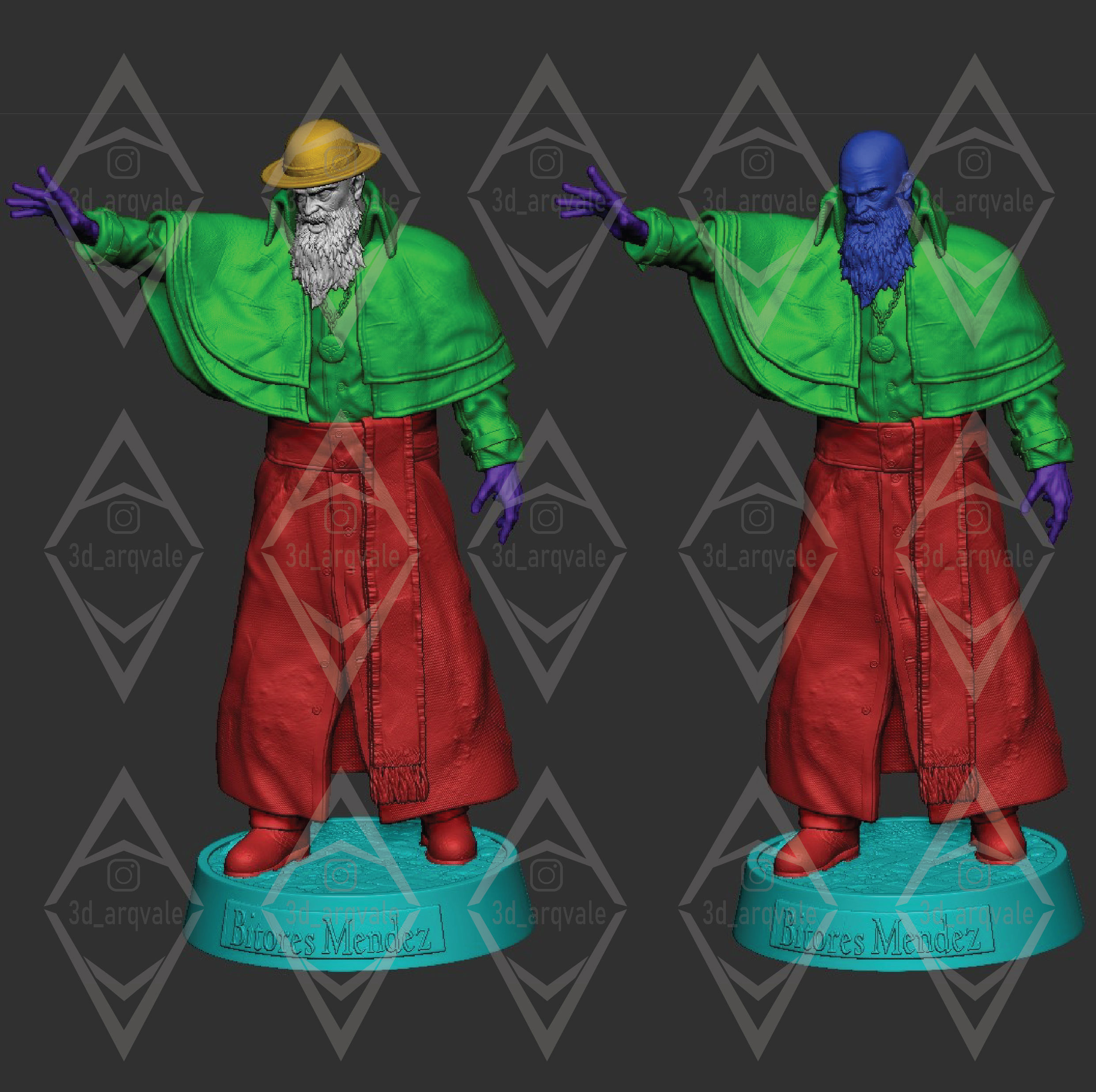 Bitores Mendez - Resident Evil 4 - Remake 3D model 3D printable | CGTrader