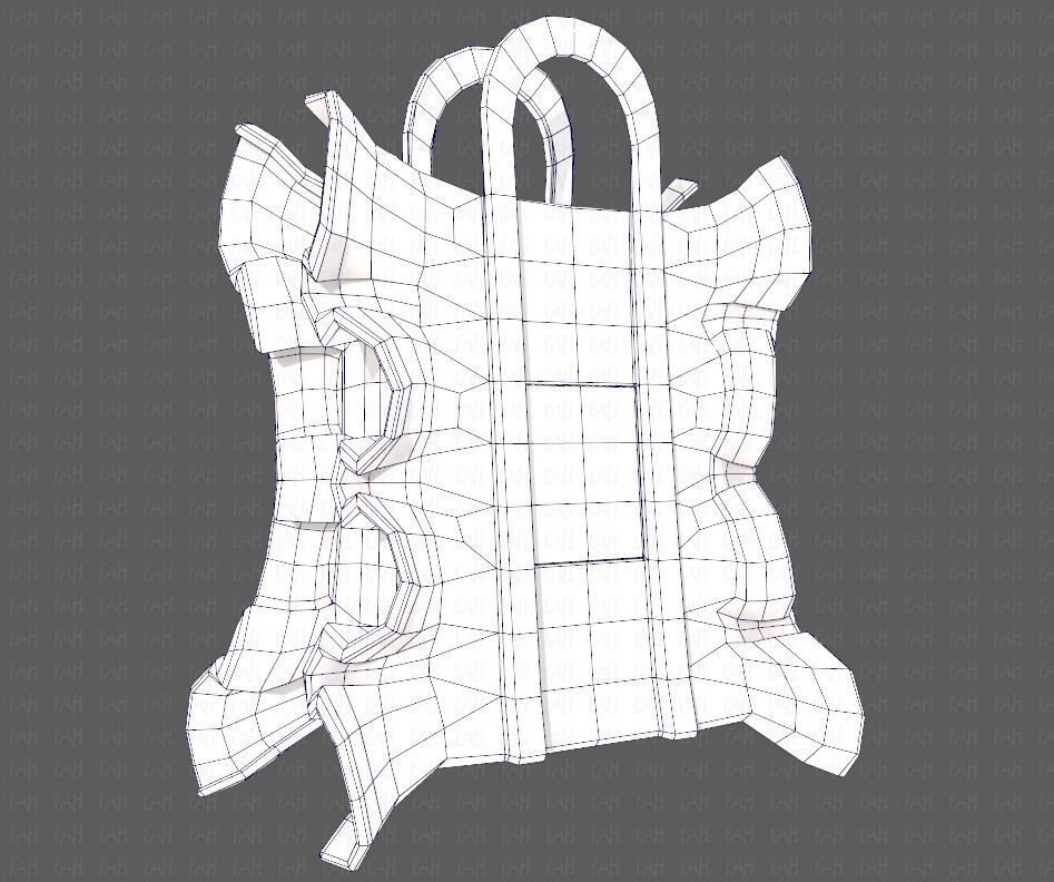 3D model Bag V11 VR / AR / low-poly | CGTrader