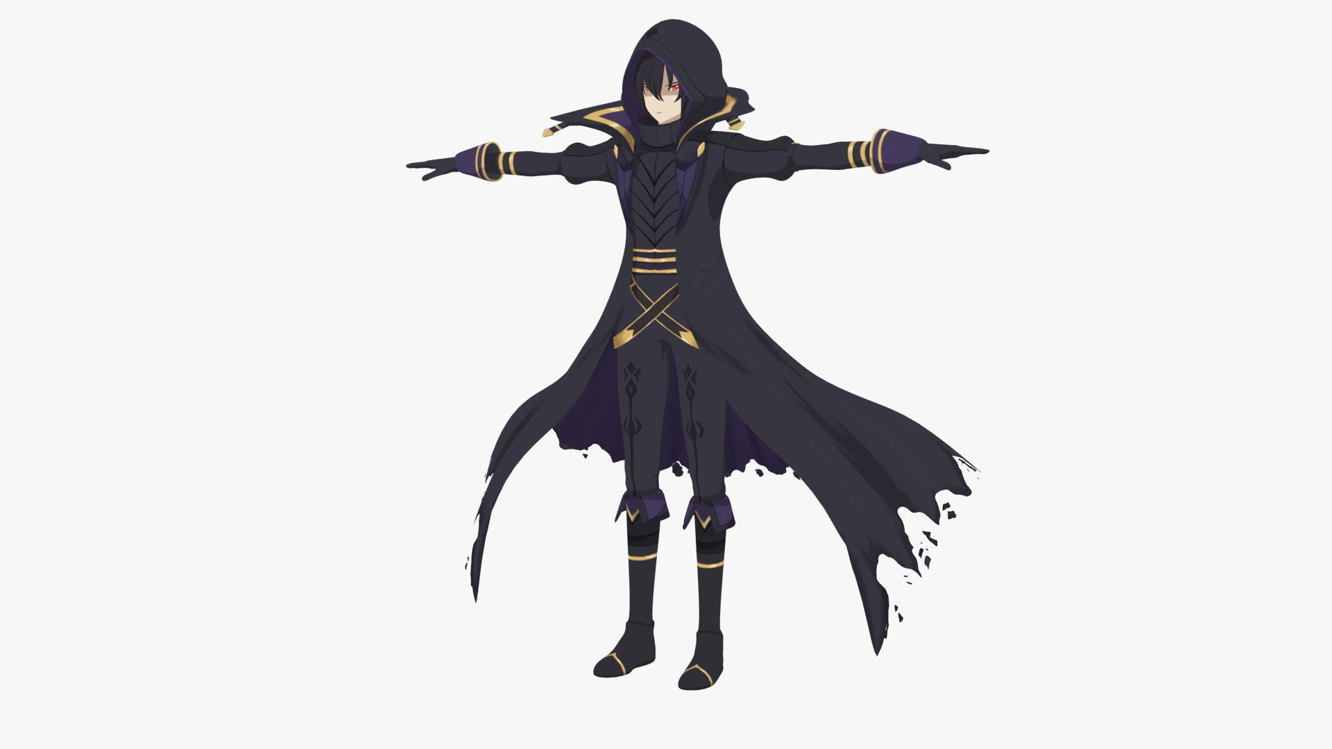 Shadow Kage no Jitsuryokusha ni Naritakute 3D model rigged | CGTrader