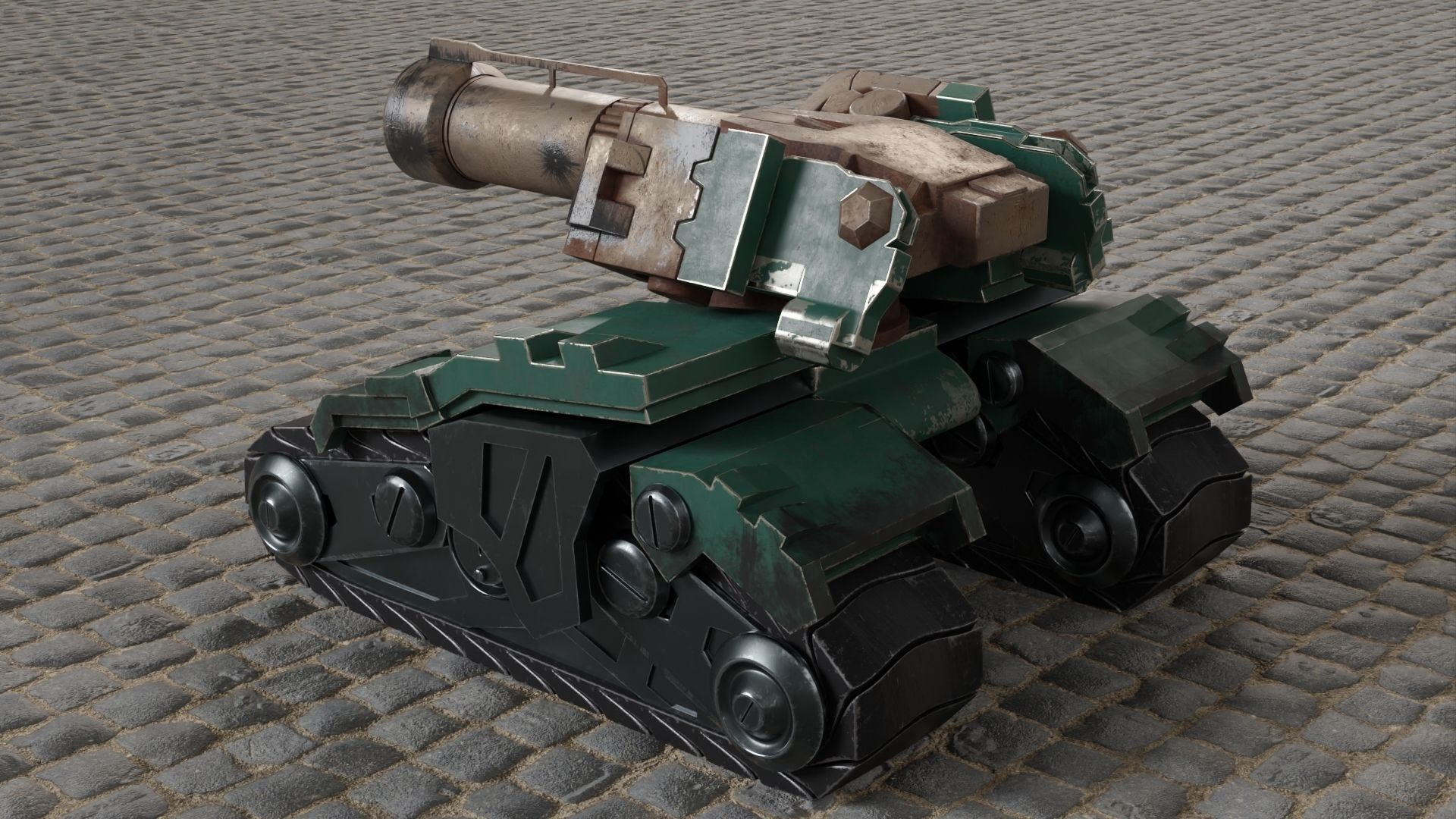 Overwatch - Bastion Tank 3D model | CGTrader