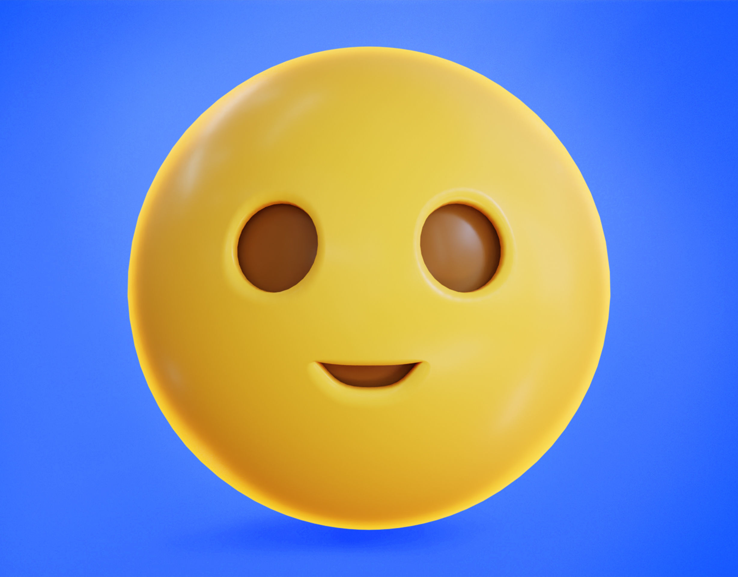 3D model Smiling face with Tear Animated Emoji VR / AR / low-poly ...