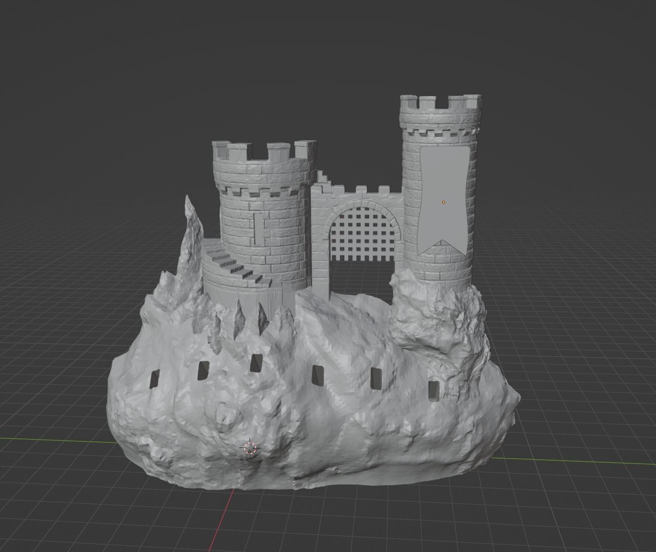 MEDIEVAL KEY HOLDER - PORTA LLAVES MEDIEVAL 3D model 3D printable ...