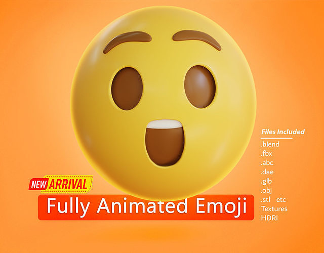 Stunned Face Animated