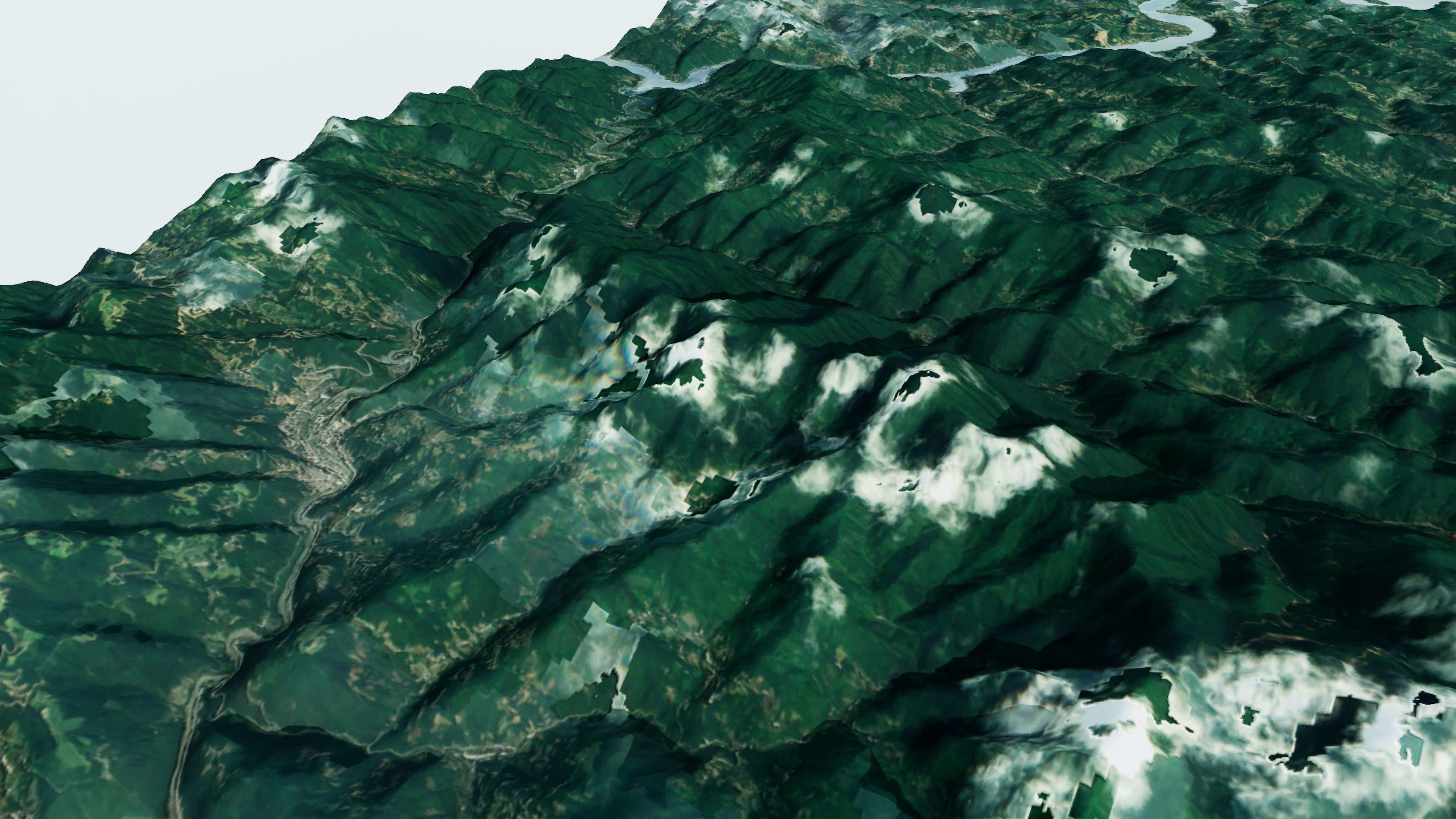 Ankang China City Landscape 3D Model 3D model | CGTrader
