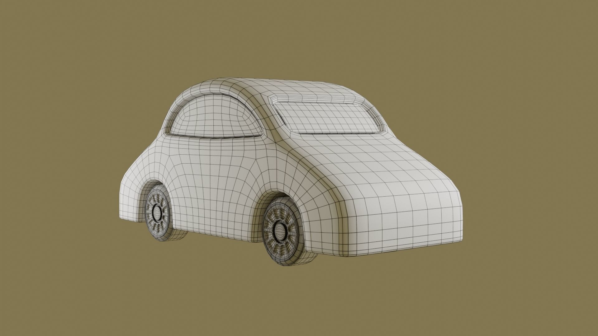 Car Toy 3D Model 3D model 3D printable | CGTrader