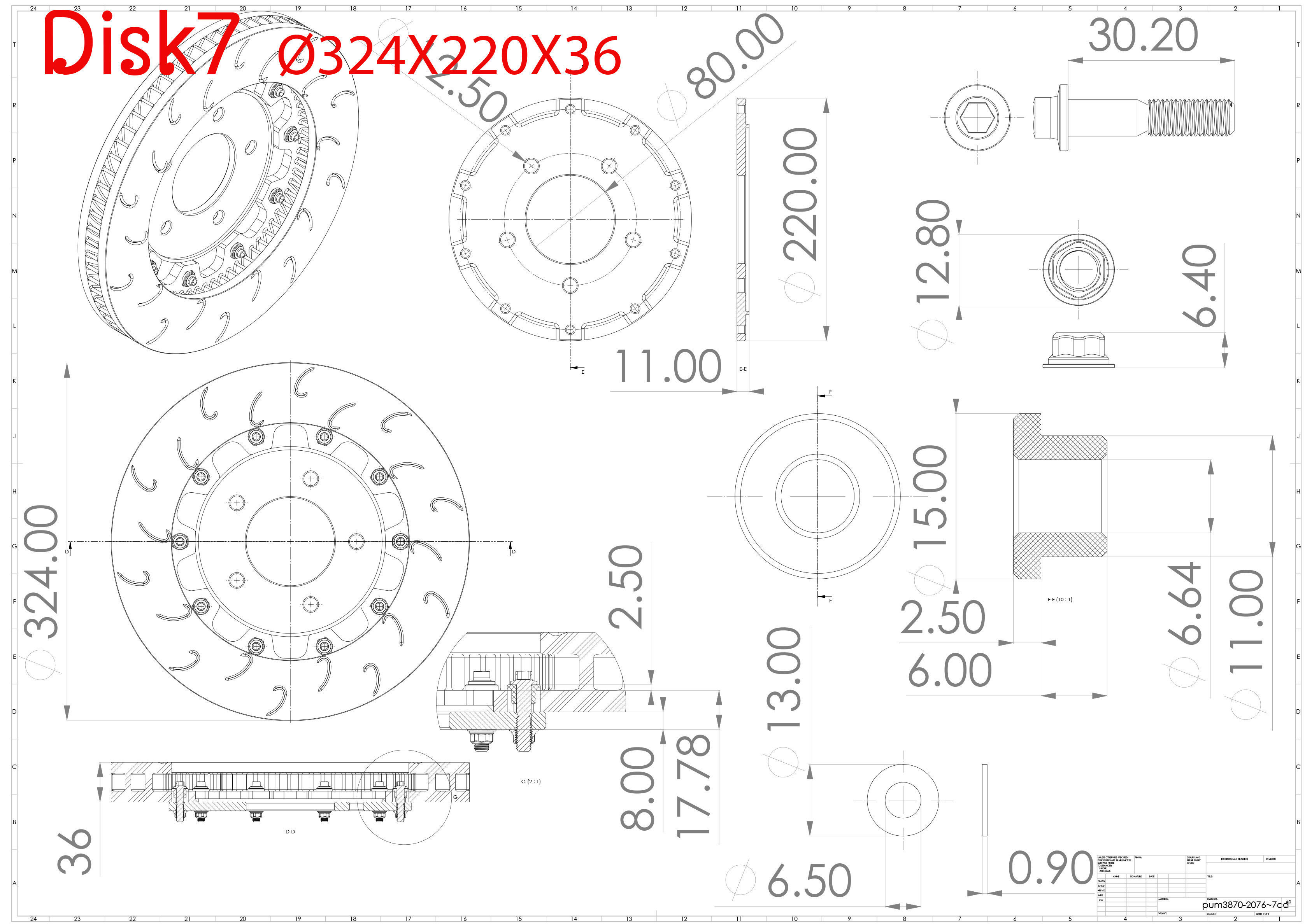 12 Models of disk brake 3D model | CGTrader