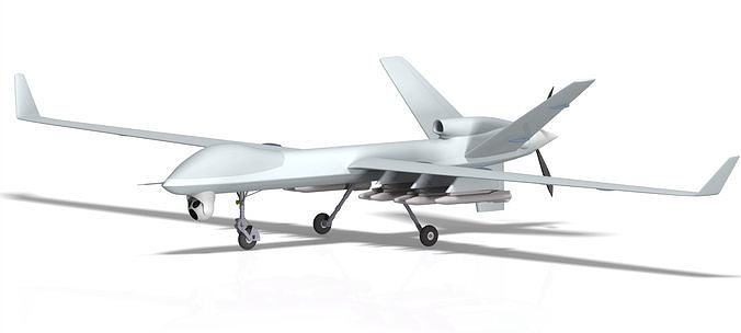 MQ-9 Reaper OR Predator B 3D model | CGTrader