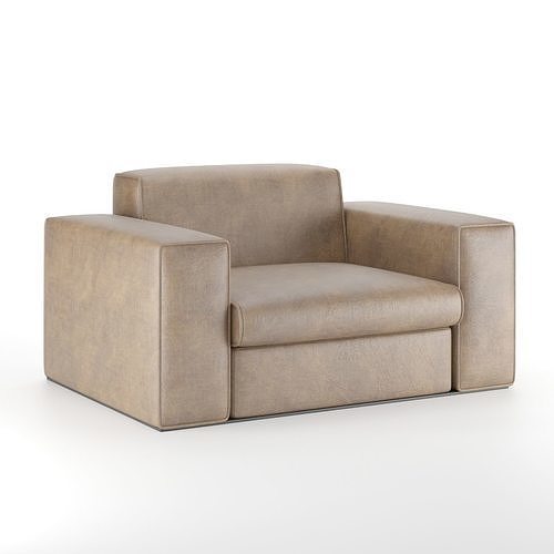 Steve small sofa 3D model | CGTrader