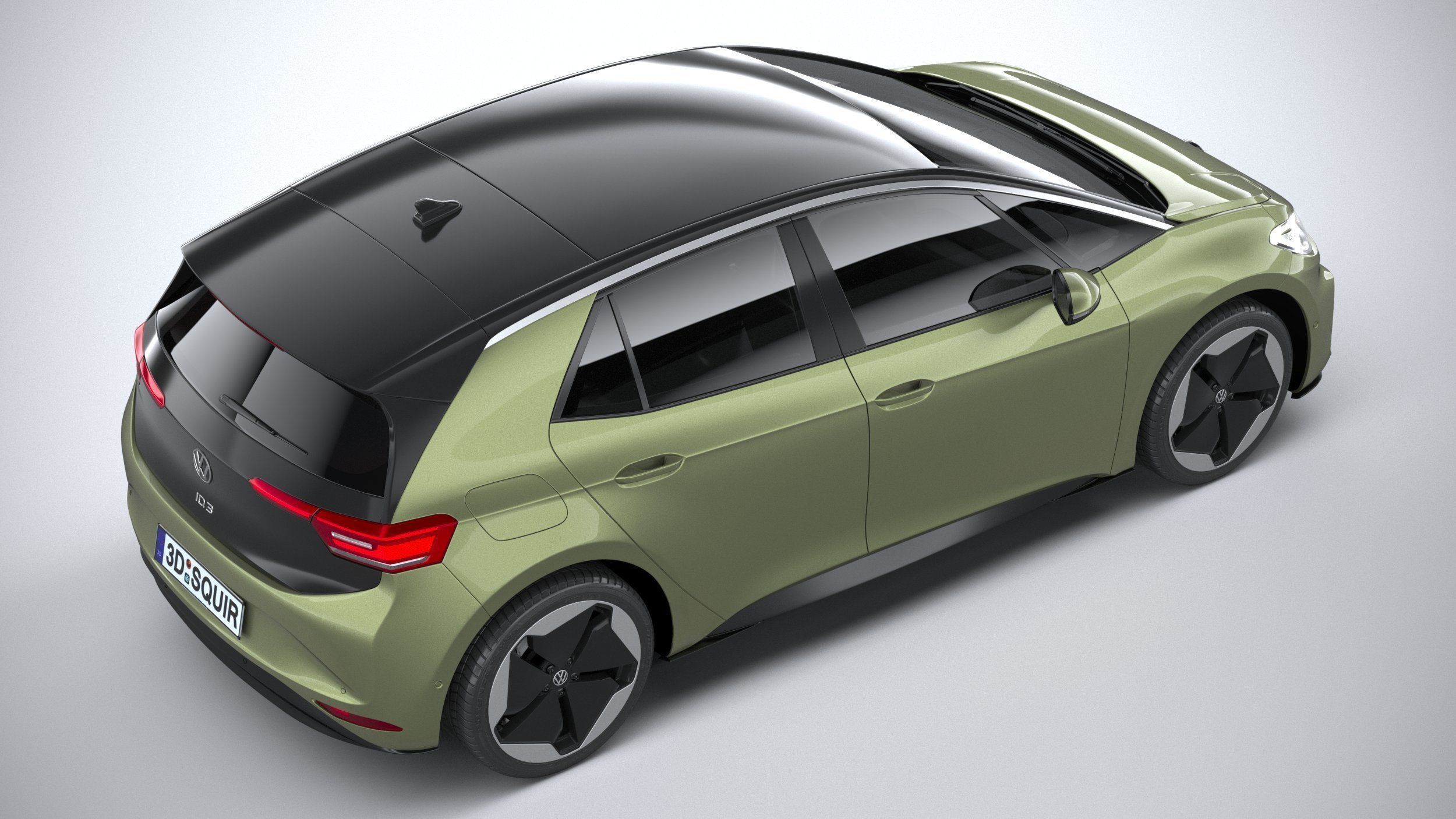 Volkswagen ID3 2024 3D model | CGTrader