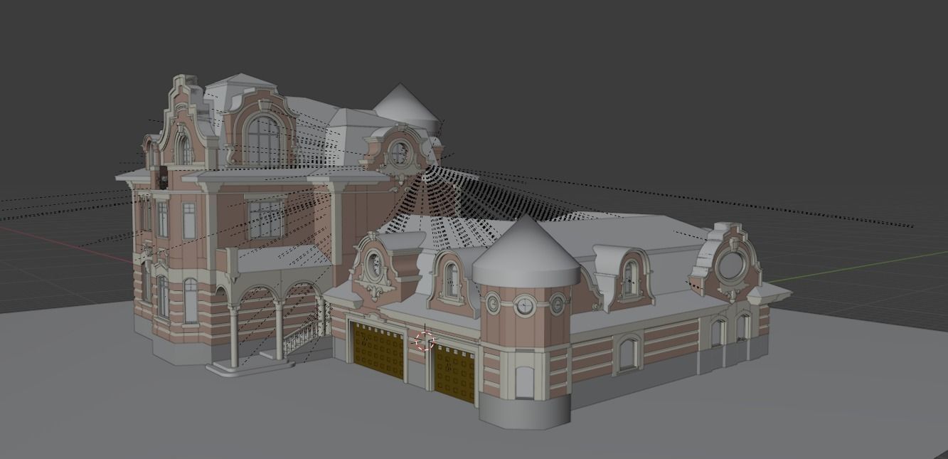 London style PBR House free VR / AR / low-poly 3D model | CGTrader