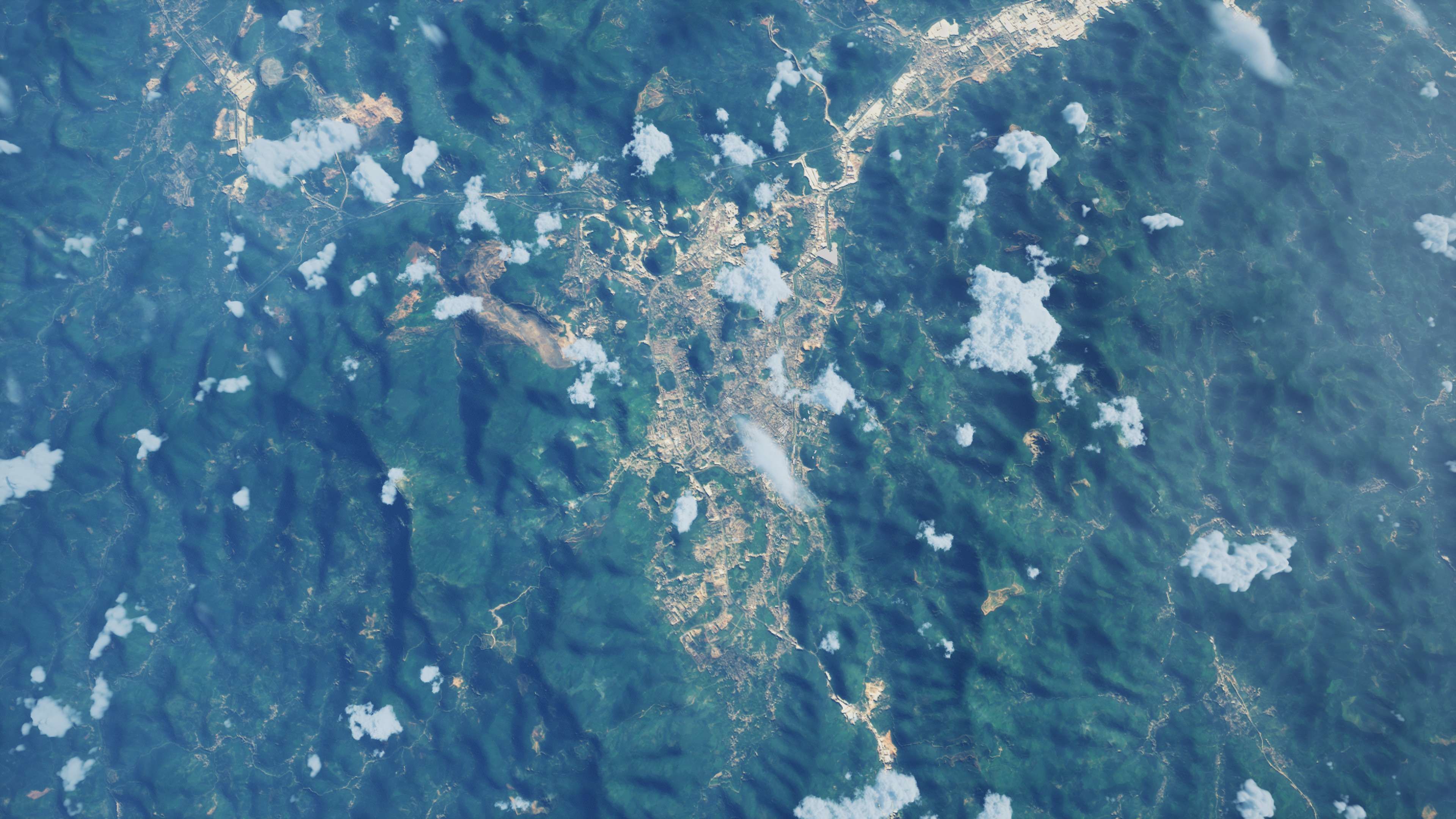 Yunfu China City Landscape 3D Model 3D model | CGTrader