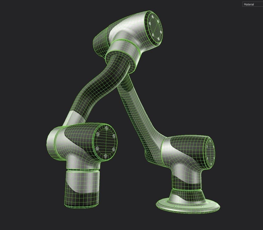 3D model Robotic Arm M03 VR / AR / low-poly | CGTrader