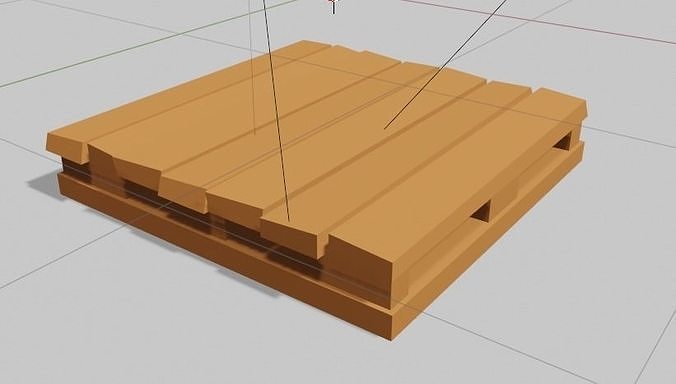 3D model Wooden Pallet design VR / AR / low-poly | CGTrader