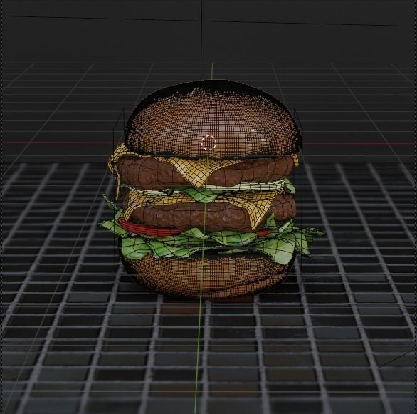 Cheeseburger HQ 3D model 3D model | CGTrader