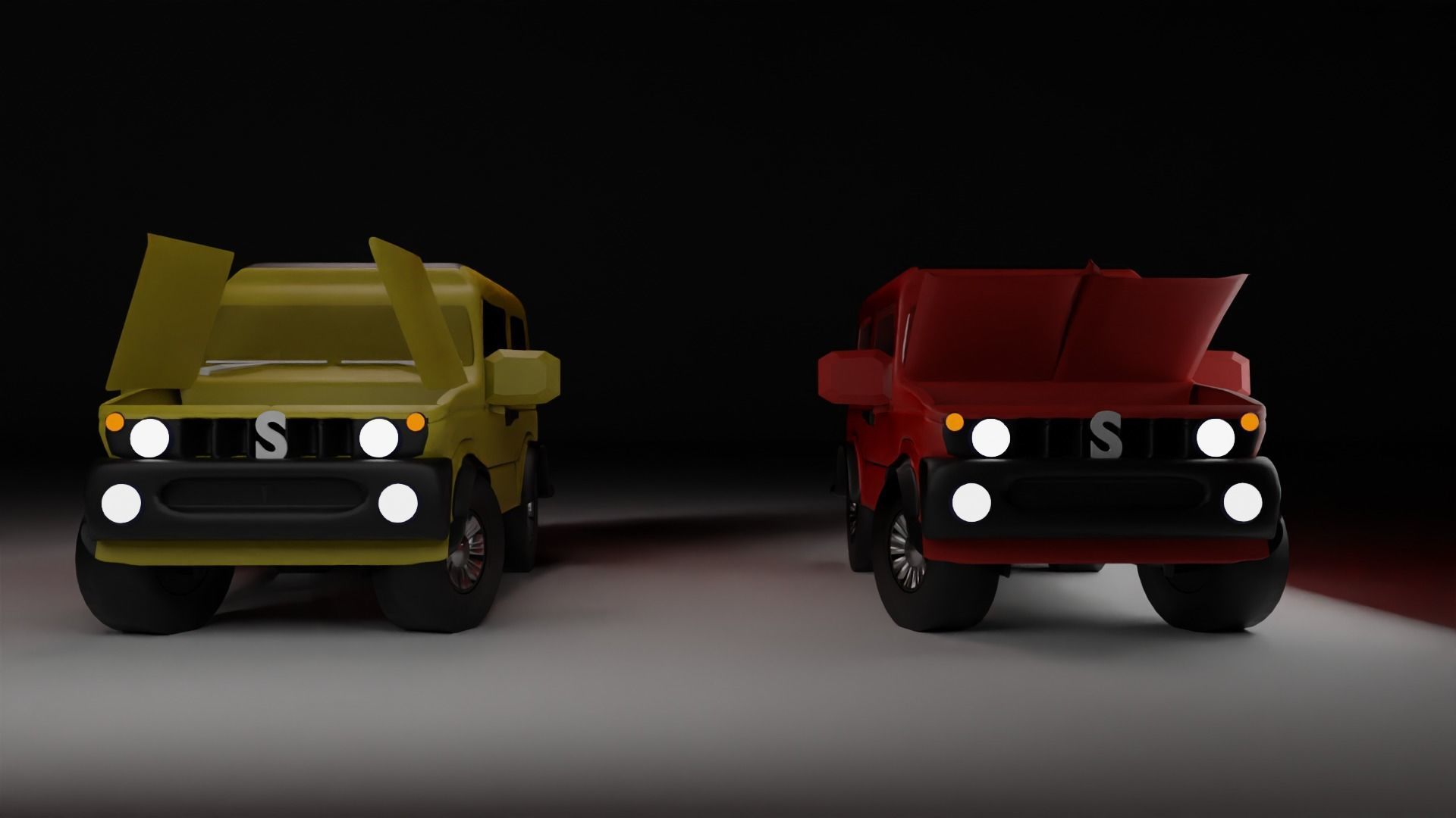 3D model Jimmy Jeep Electric car VR / AR / low-poly | CGTrader