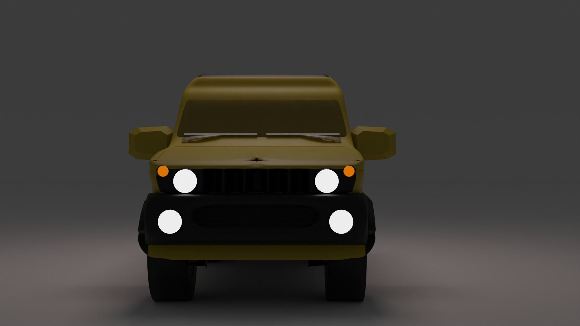 3D model Jimmy Jeep Electric car VR / AR / low-poly | CGTrader