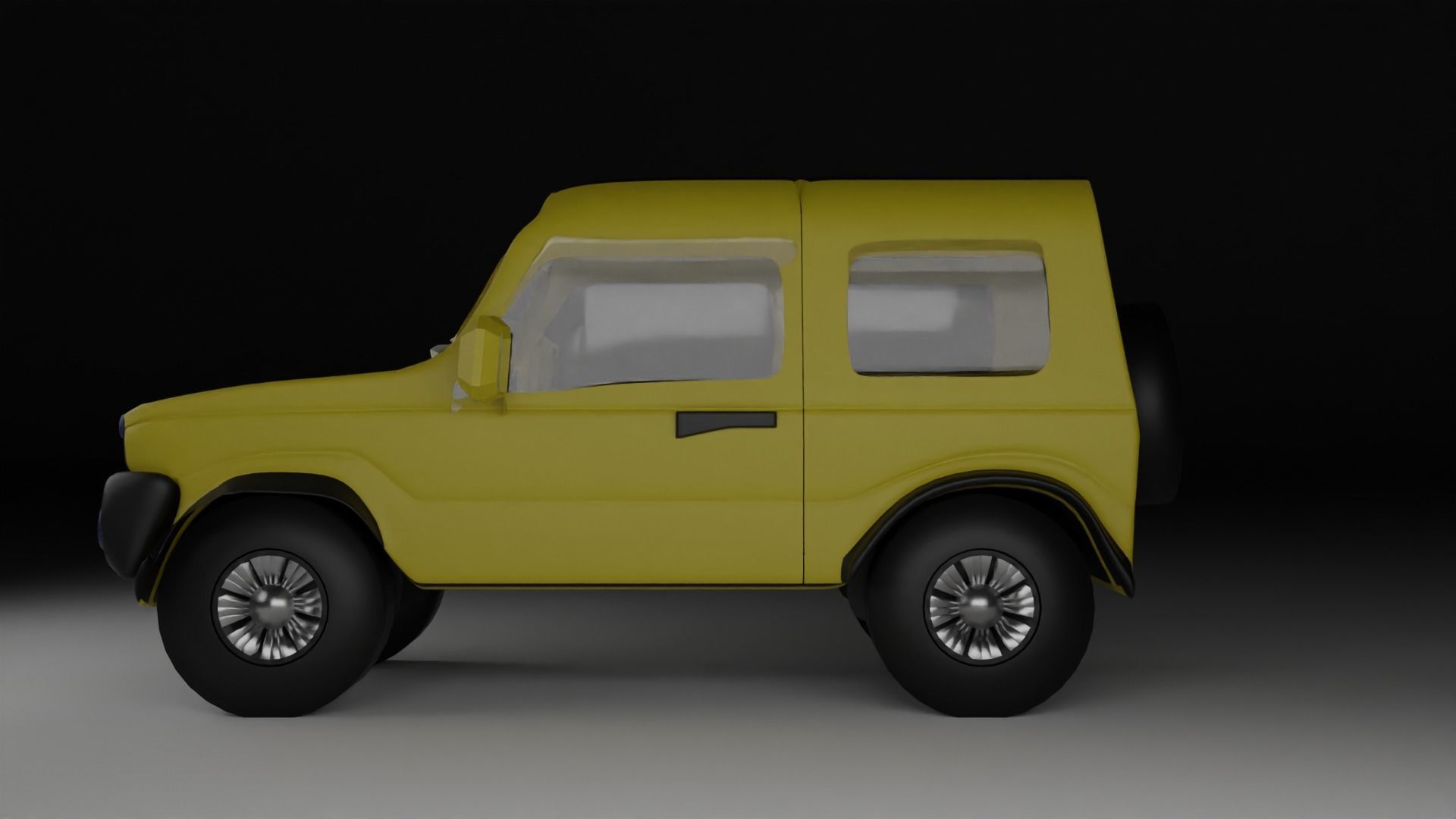 3D model Jimmy Jeep Electric car VR / AR / low-poly | CGTrader