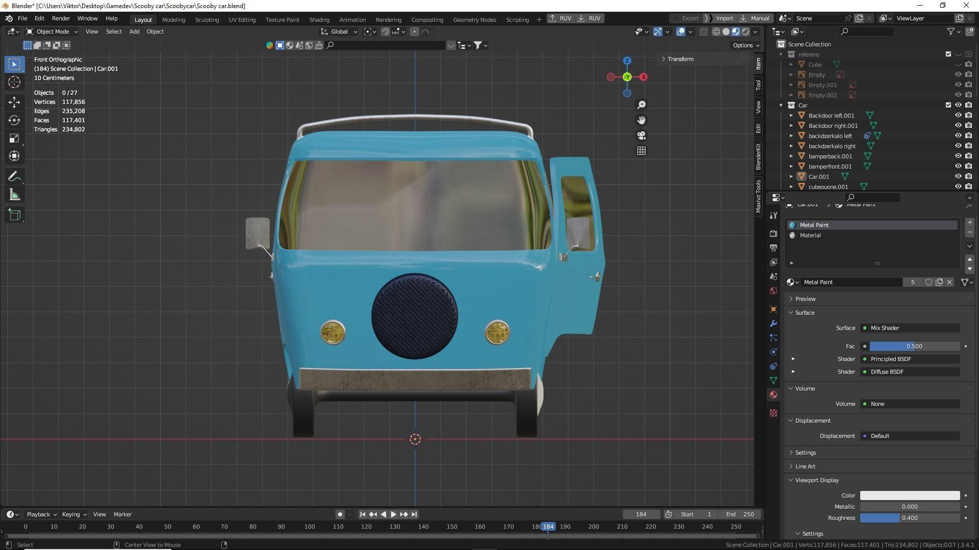 Scooby Doo Mystery Machine 3D model | CGTrader