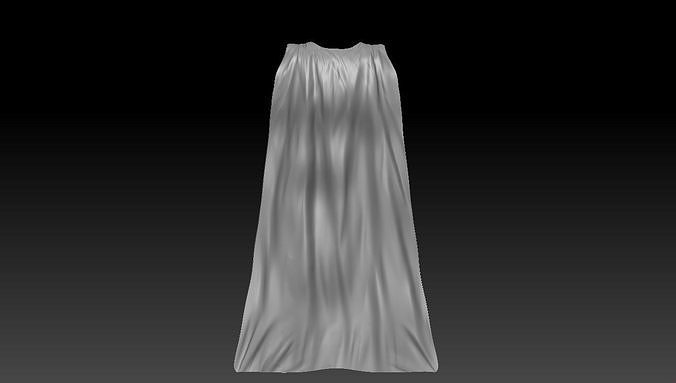 High-poly model knight cloak 3D model | CGTrader