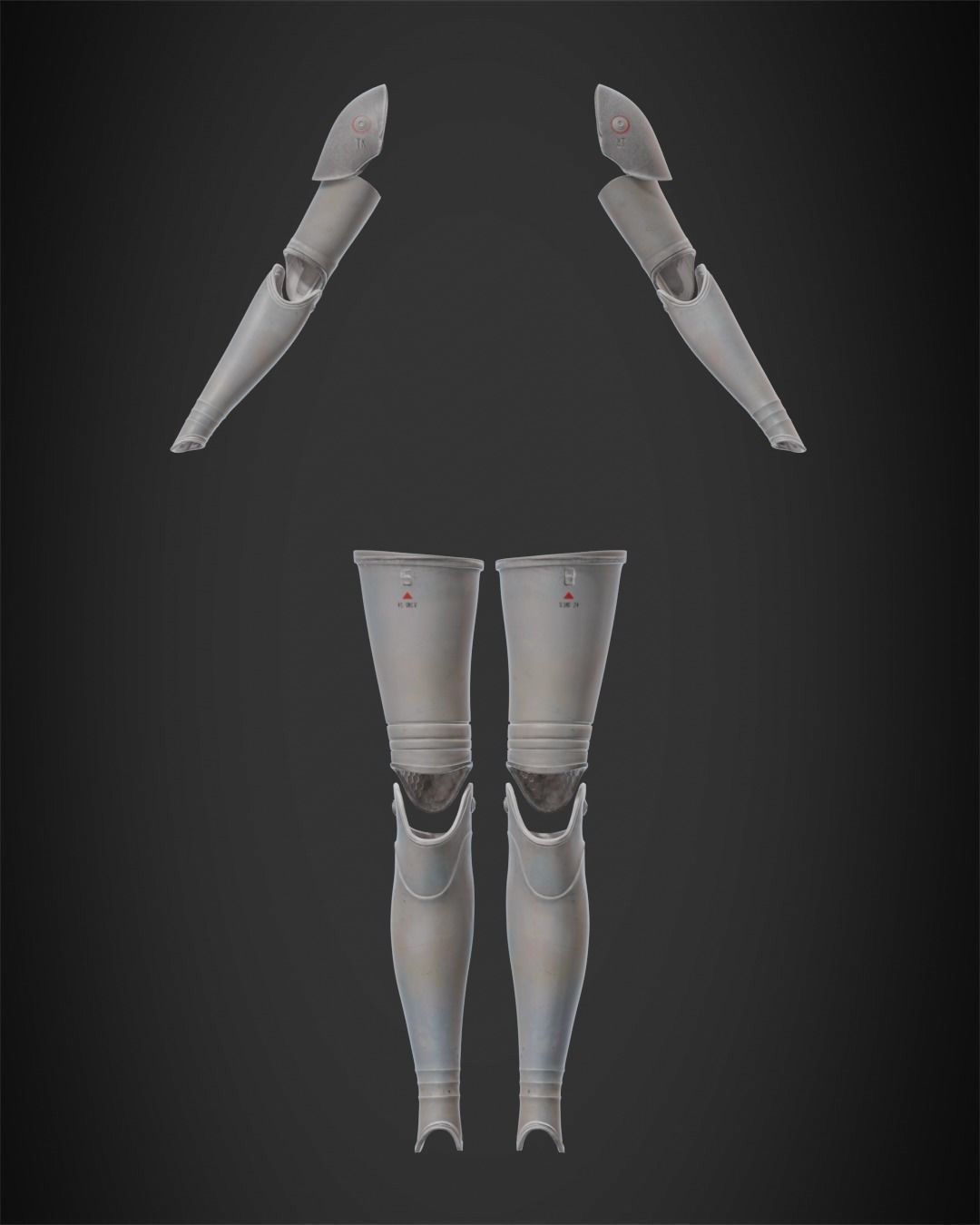 Atomic Heart Twins Armor for Cosplay 3D model 3D printable | CGTrader