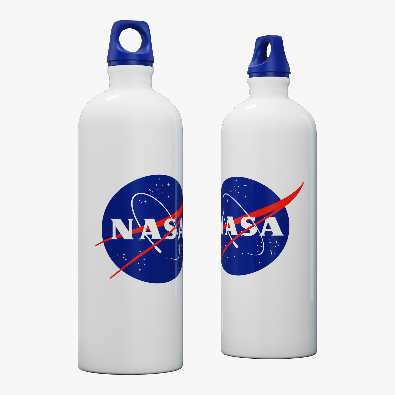 decorative set white NASA 3D model | CGTrader