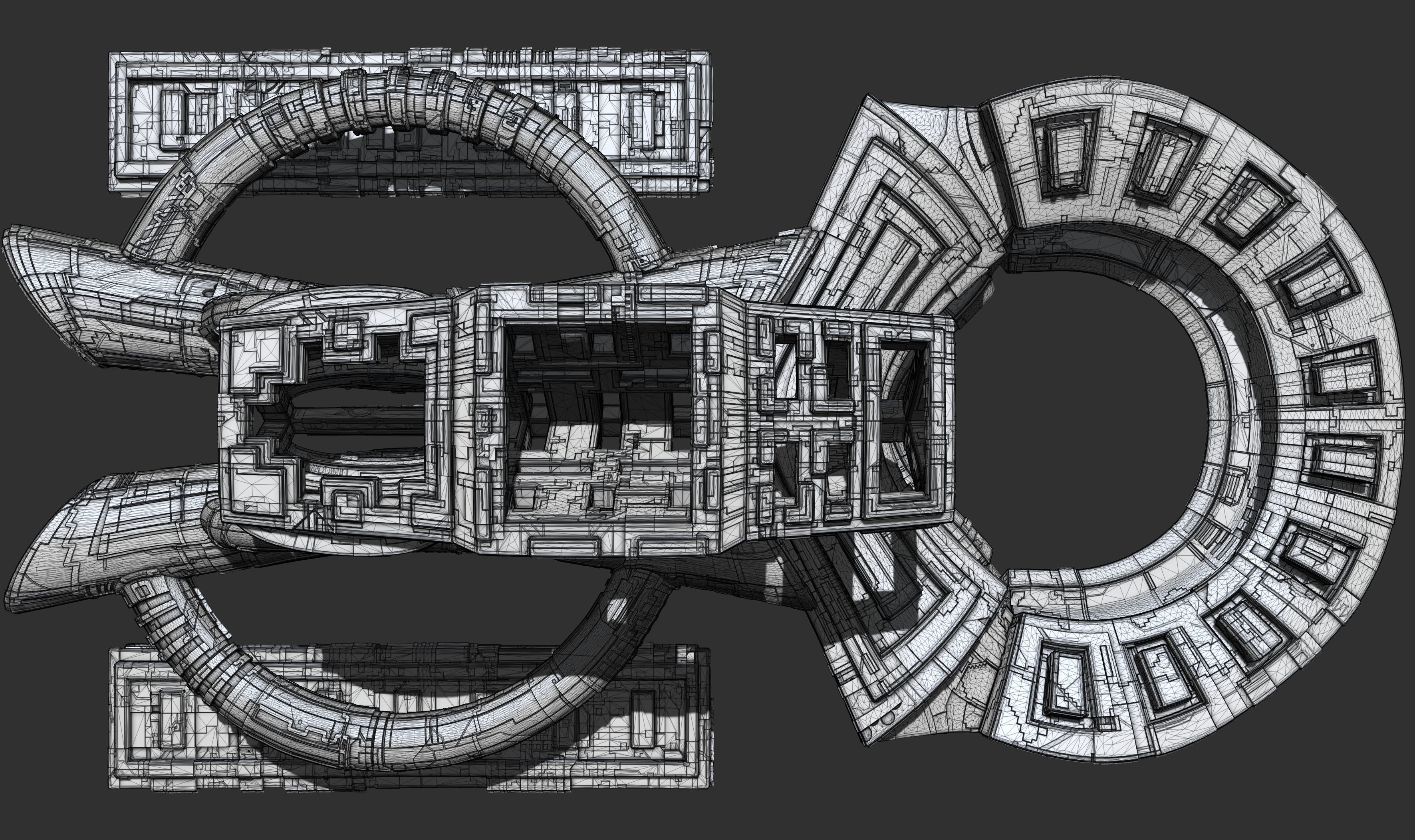 space equipment node 00198 3D model | CGTrader