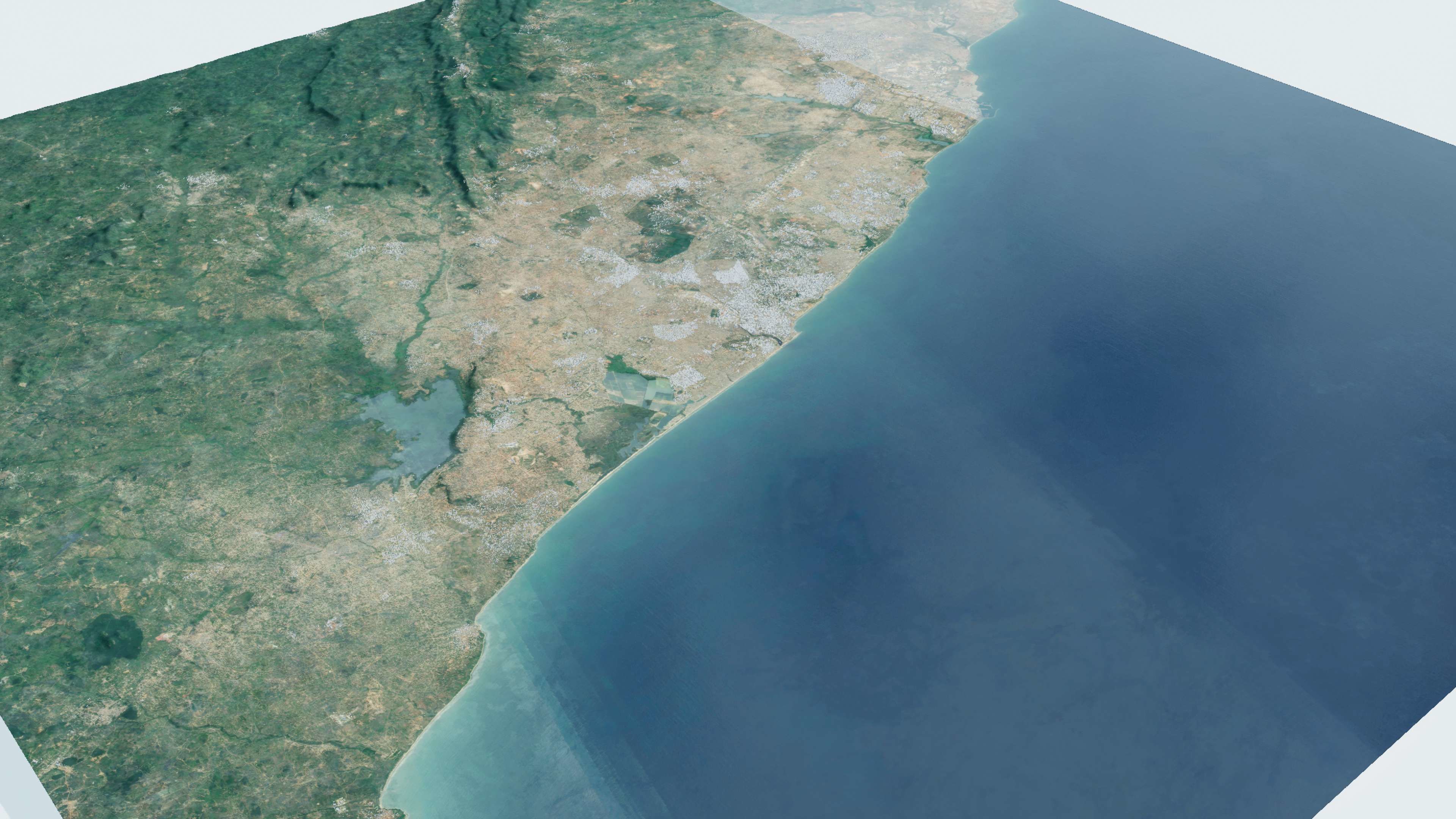 Accra Ghana City Landscape 3D Model 3D model | CGTrader