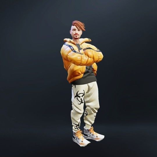 3D model 3d avatar for vrchat animation game and streaming ready VR ...