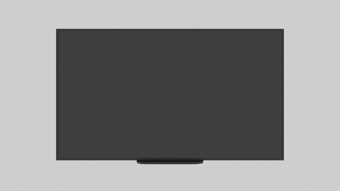 3D model Television tv screen VR / AR / low-poly | CGTrader