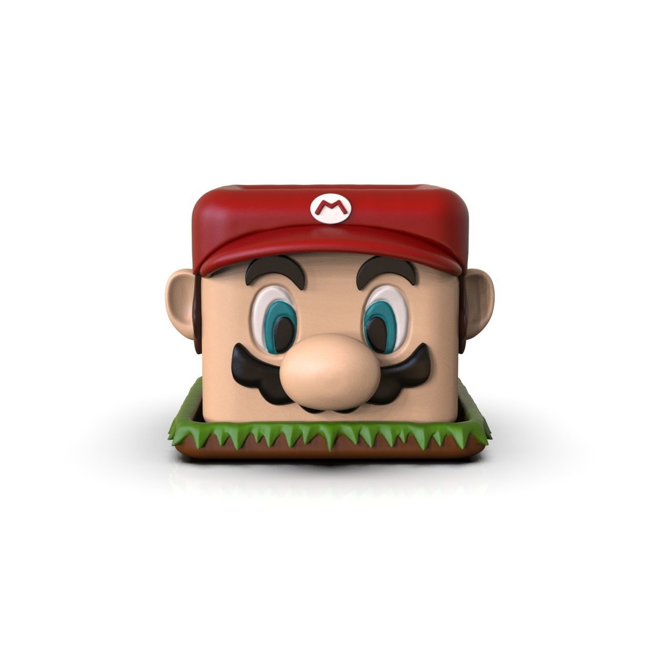 Mario Bros Pot Maceta 3D model 3D printable | CGTrader