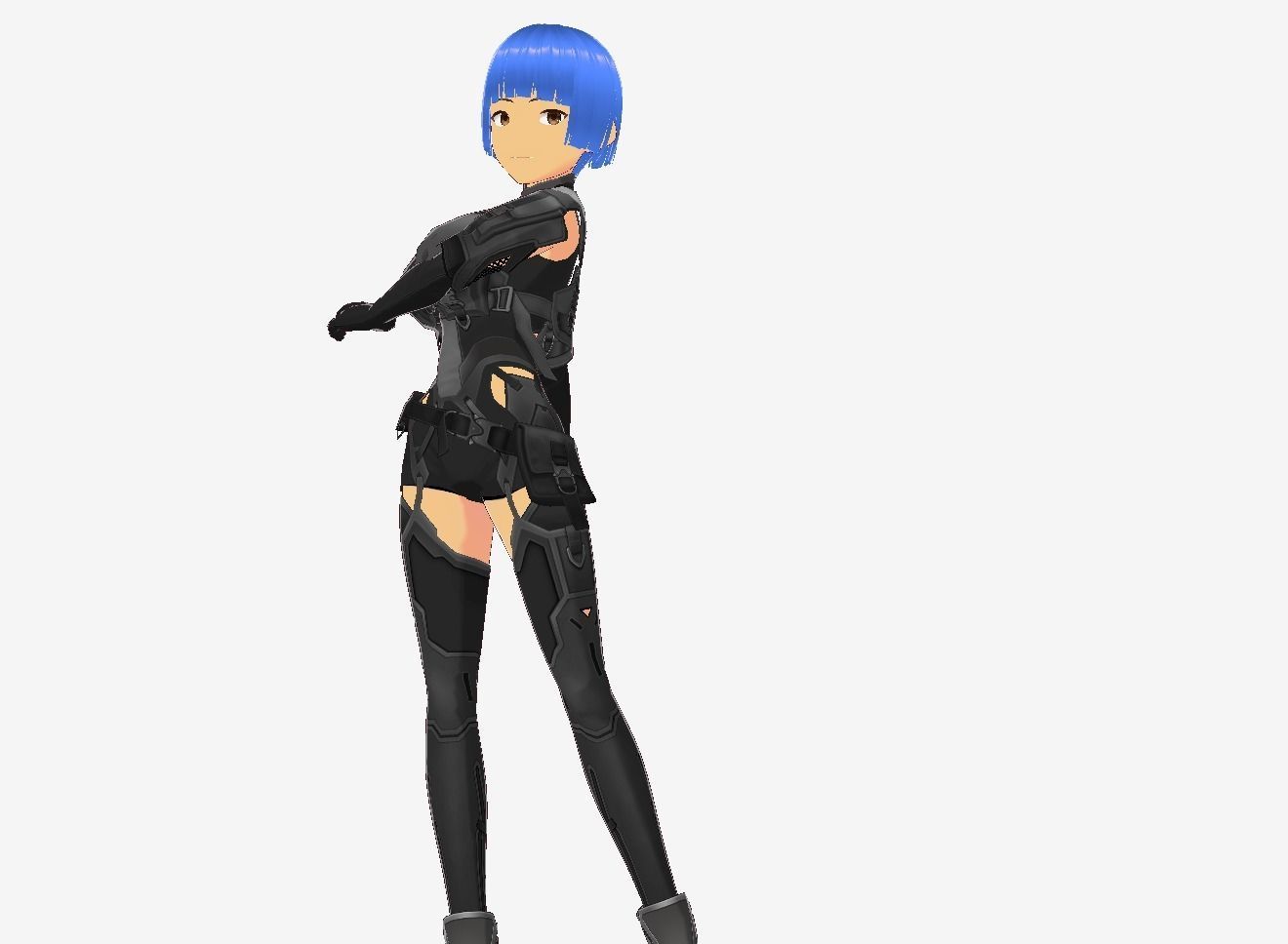 3D model Sakura Anime Girl Vrchat 3d Model VR / AR / low-poly | CGTrader