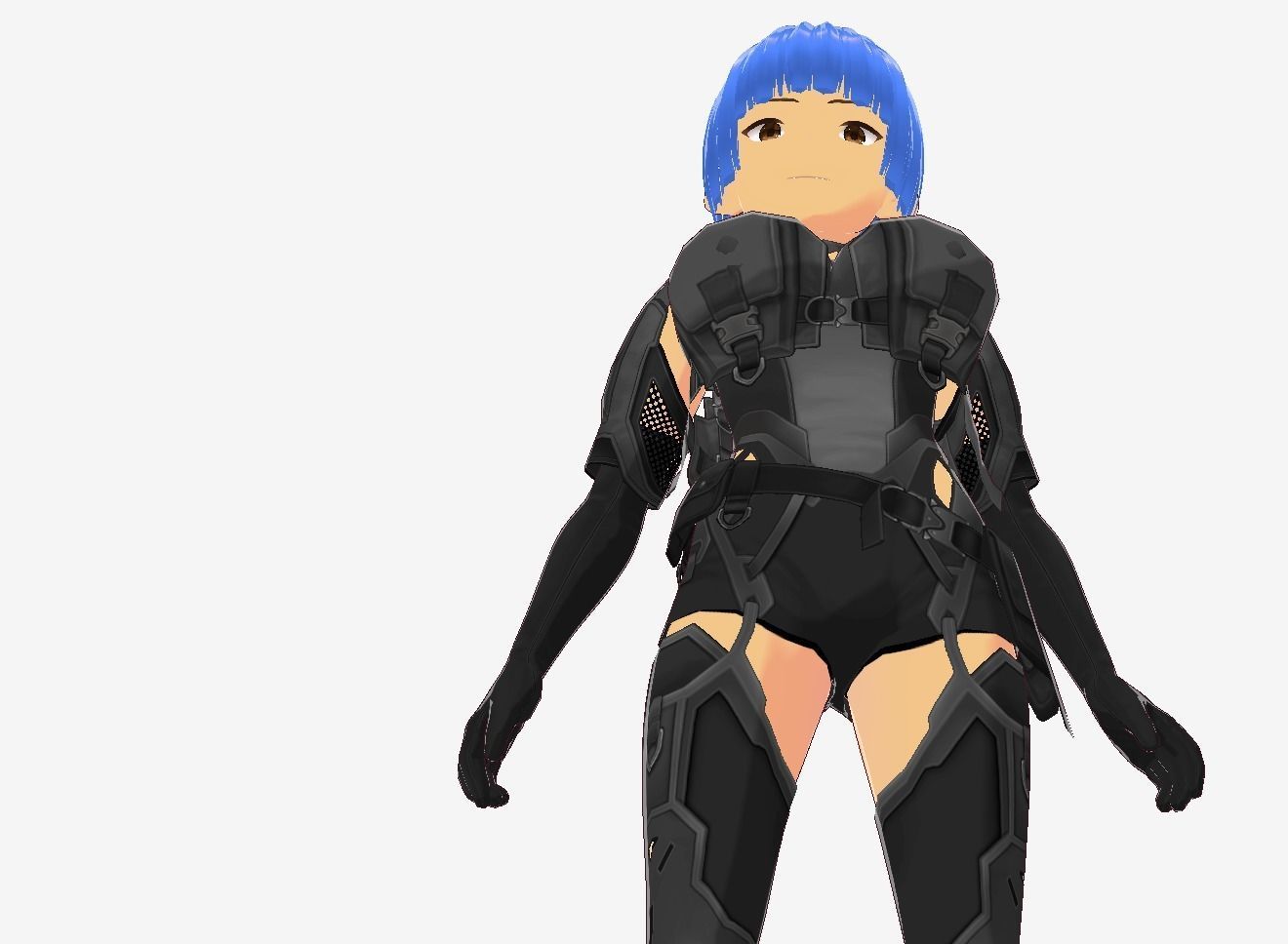 3D model Sakura Anime Girl Vrchat 3d Model VR / AR / low-poly | CGTrader