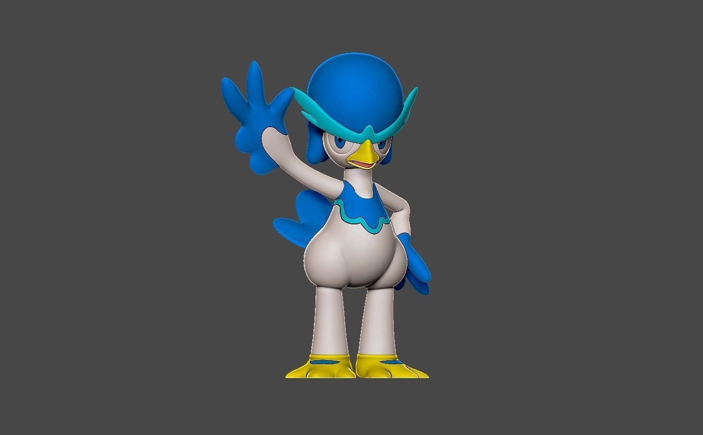Pokemon quaxly evolution pack 3D model 3D printable | CGTrader
