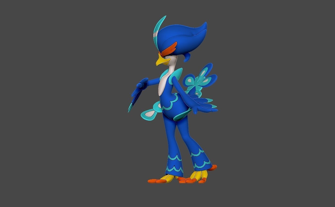 Pokemon quaxly evolution pack 3D model 3D printable | CGTrader