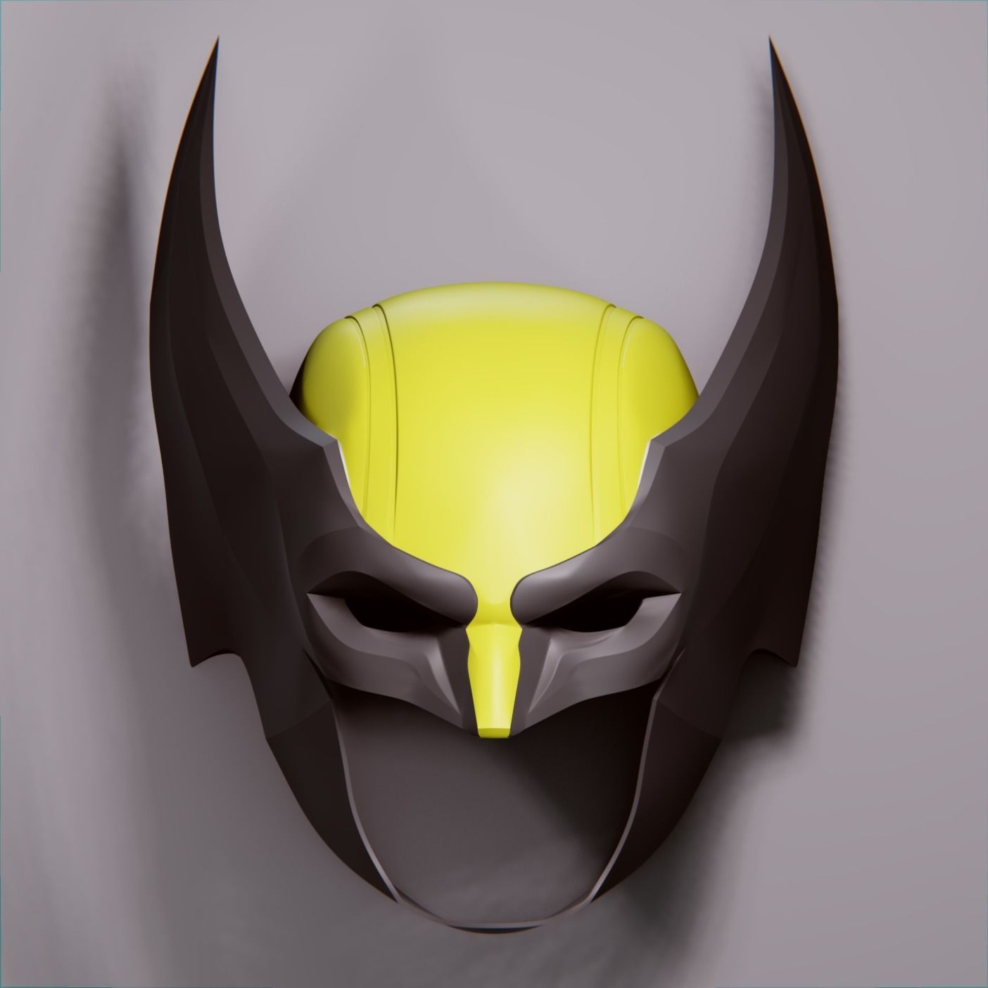WOLVERINE CUSTOM HELMET COWL 3D model 3D printable | CGTrader