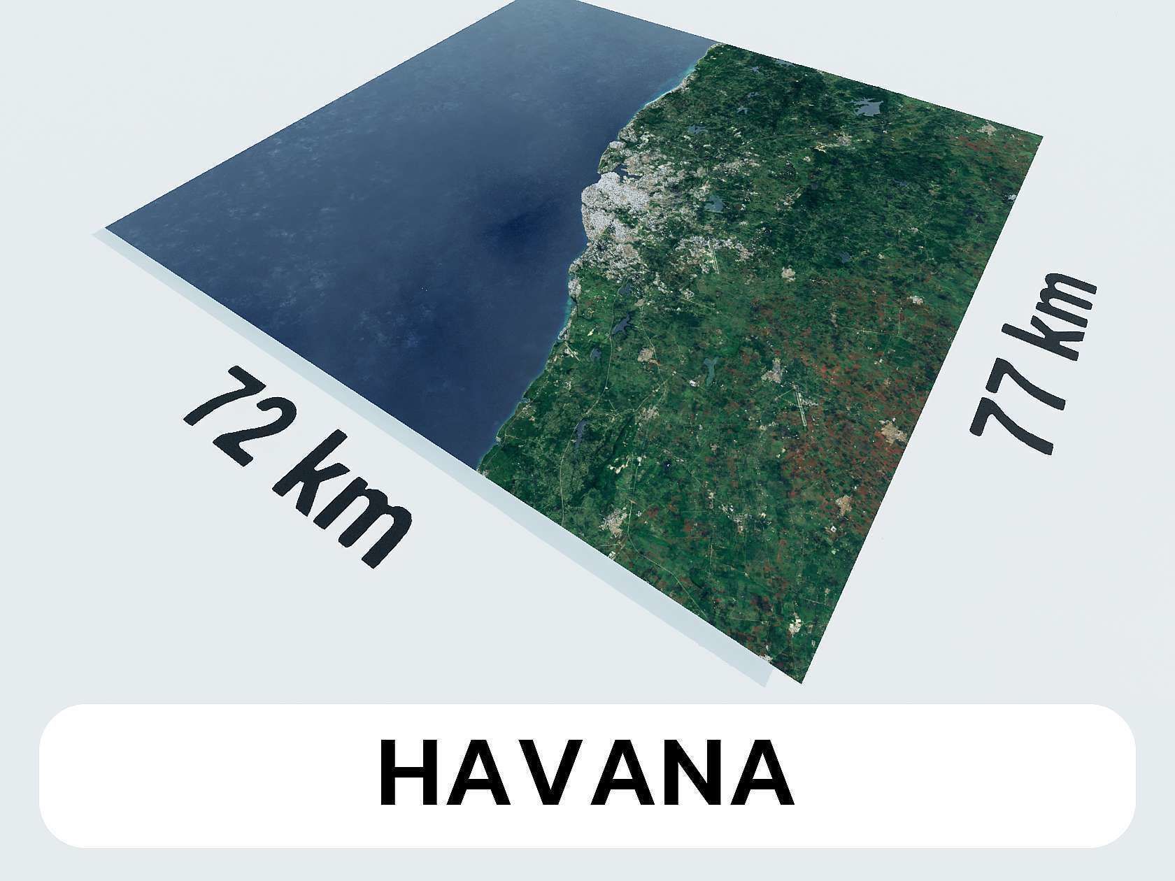 Havana Cuba City Landscape 3D Model 3D model | CGTrader