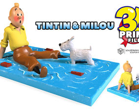 Tintin 3D Printing Models | CGTrader