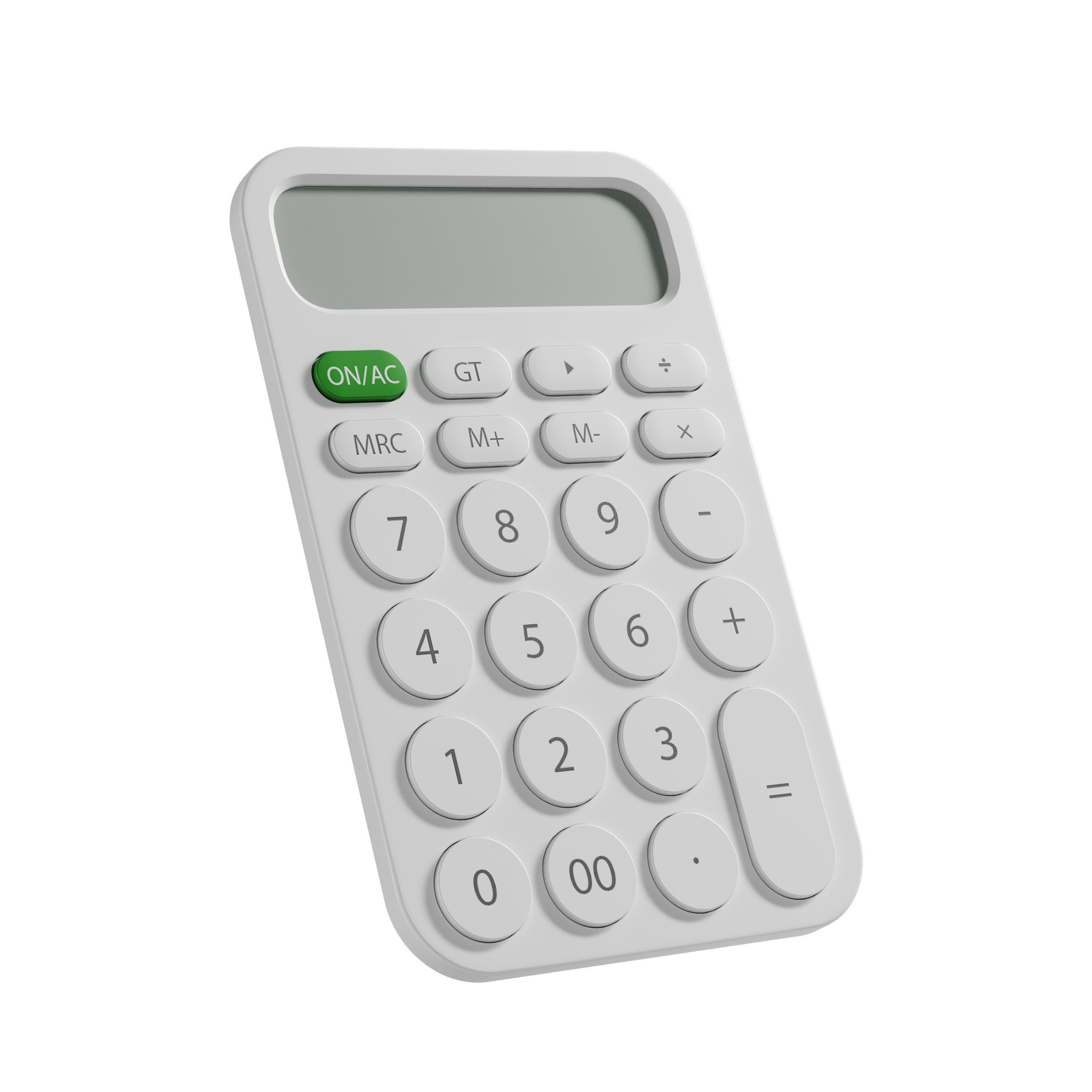 MIIIW 12 Digit Electronic Calculator 3D model | CGTrader