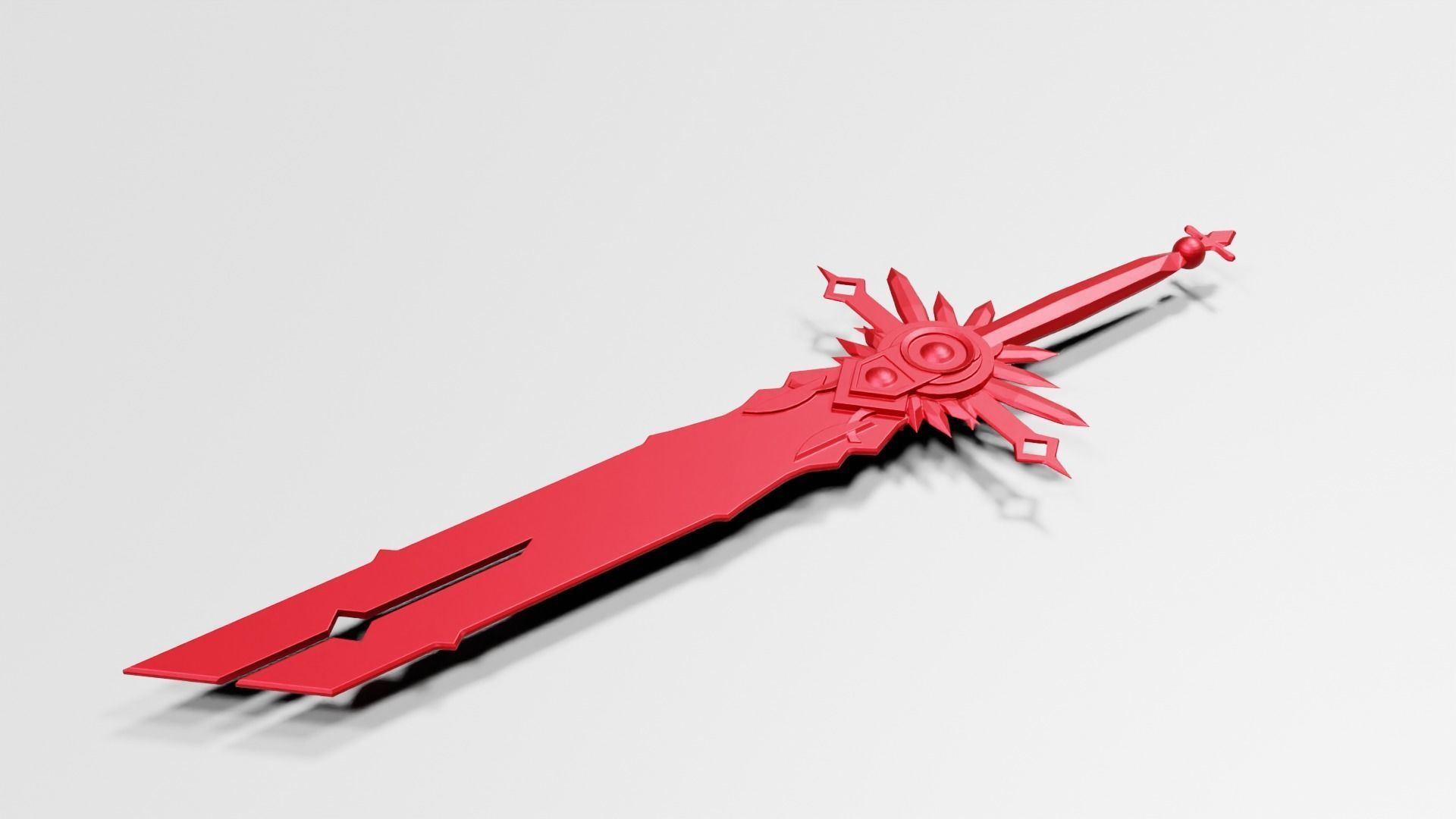 scale 1 1 big sword toy 3D model 3D printable | CGTrader