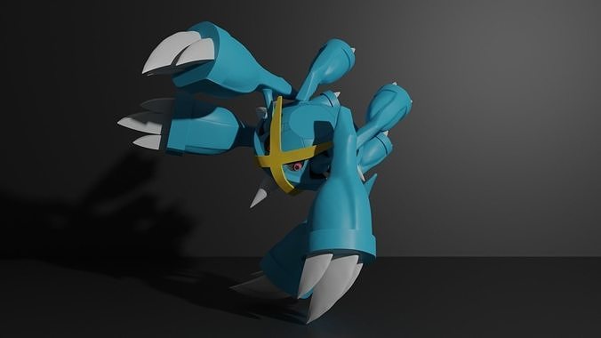 Mega Metagross pokemon 3D print model 3D model 3D printable | CGTrader