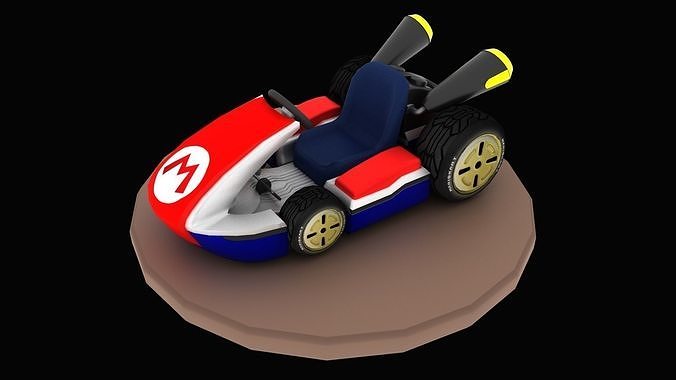 3D model Mario Kart VR / AR / low-poly | CGTrader
