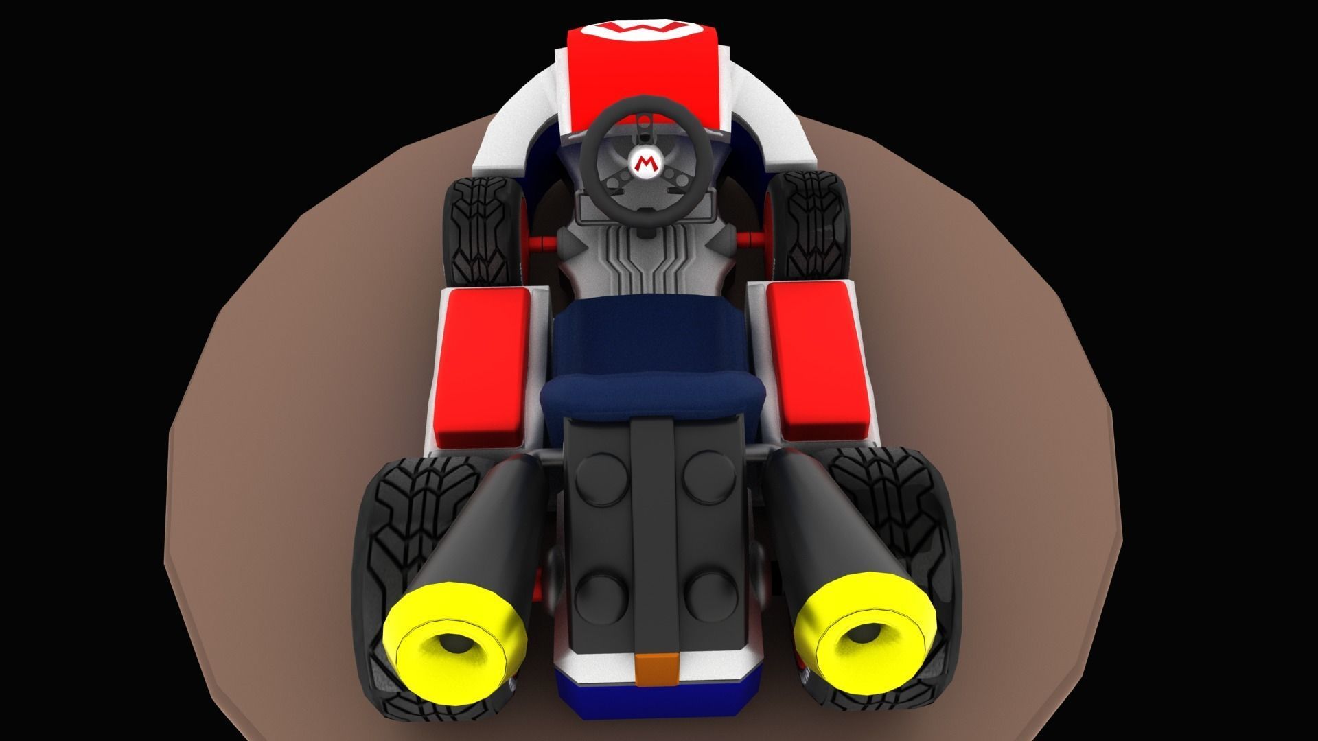 3D model Mario Kart VR / AR / low-poly | CGTrader