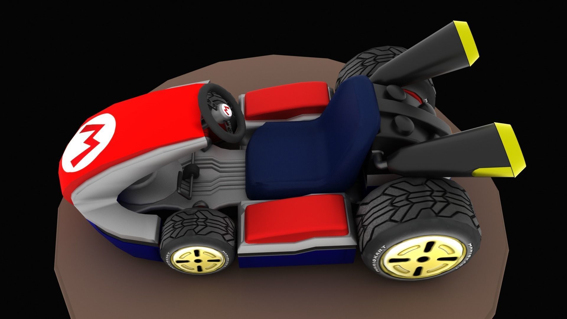 3D model Mario Kart VR / AR / low-poly | CGTrader