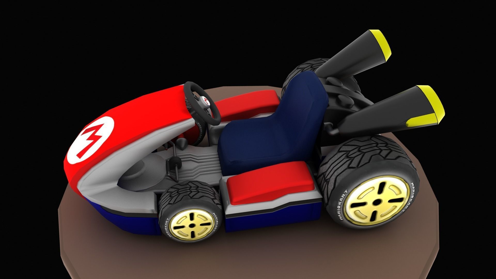 3D model Mario Kart VR / AR / low-poly | CGTrader