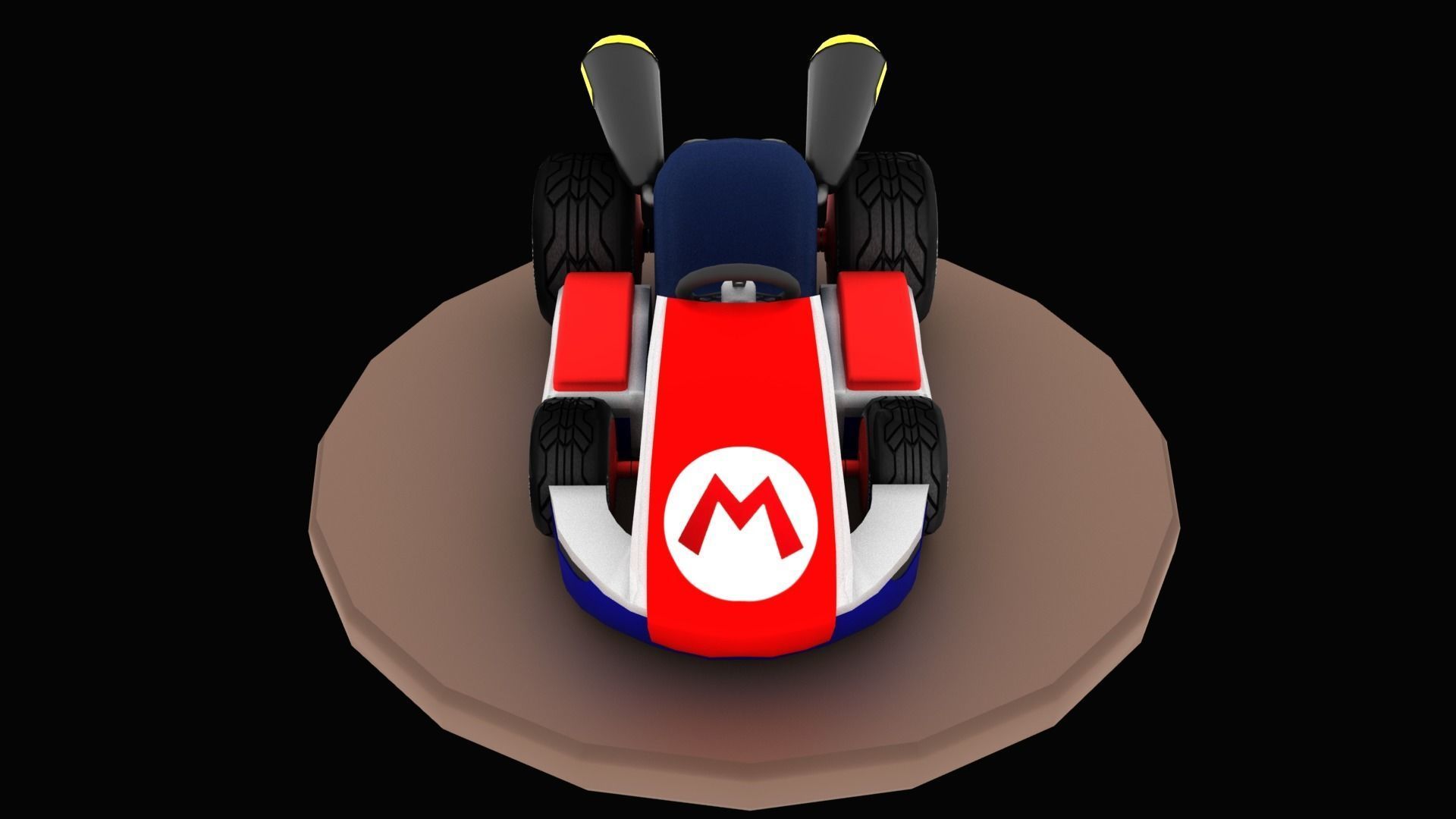 3D model Mario Kart VR / AR / low-poly | CGTrader